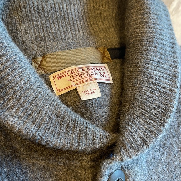 J. Crew | Sweaters | Jcrew Wallace Barnes Cardigan Coat In Grey | Poshmark